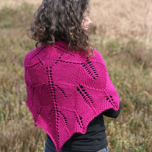 Rose Song Shawl | Digital Hand-Knitting Pattern | Bulky Weight – Stolen ...