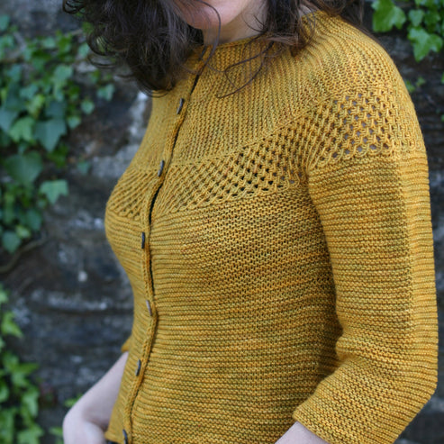 Ravi Cardigan | Digital Hand-Knitting Pattern | Sport Weight – Stolen ...